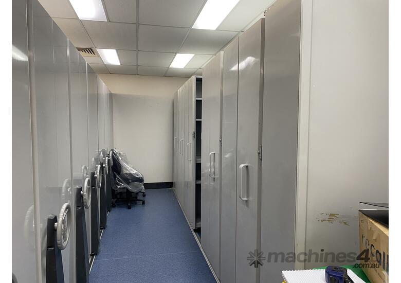 Used dexion Unreserved Dexion Office Compactus- Byron Bay Portable ...