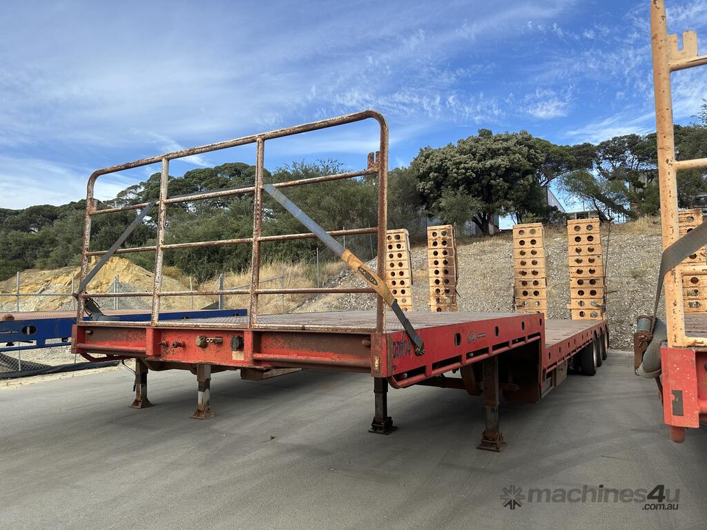 Buy Used 2021 Freighttrans TRI-AXLE DROP DECK Trailers (1085643 ...