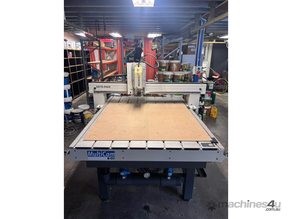 Used 2017 multicam M1212 Flatbed Nesting CNC (1181243) - Listed on ...