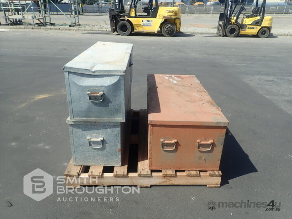Used PALLET COMPRISING OF 3 X STORAGE BOXES Tool Boxes in , - Listed on ...