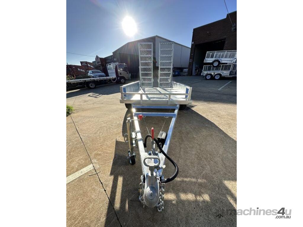 Buy New big man 8x5 Mini Digger Trailer 2800KG ATM Excavator Trailer ...