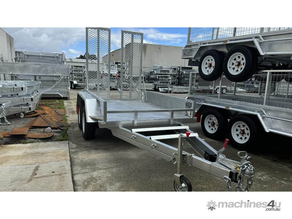 Buy New big man 8x5 Mini Digger Trailer 2800KG ATM Excavator Trailer ...