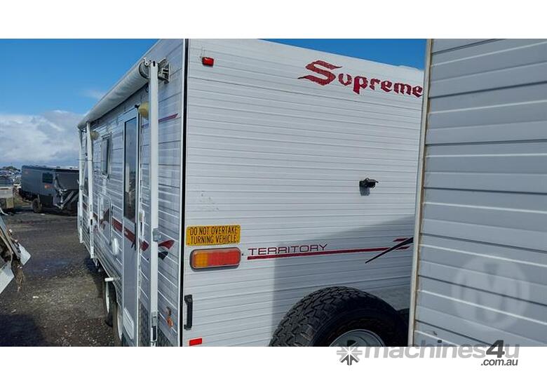 Buy Used supreme TERRITORY Caravan Trailer in , - Listed on Machines4u
