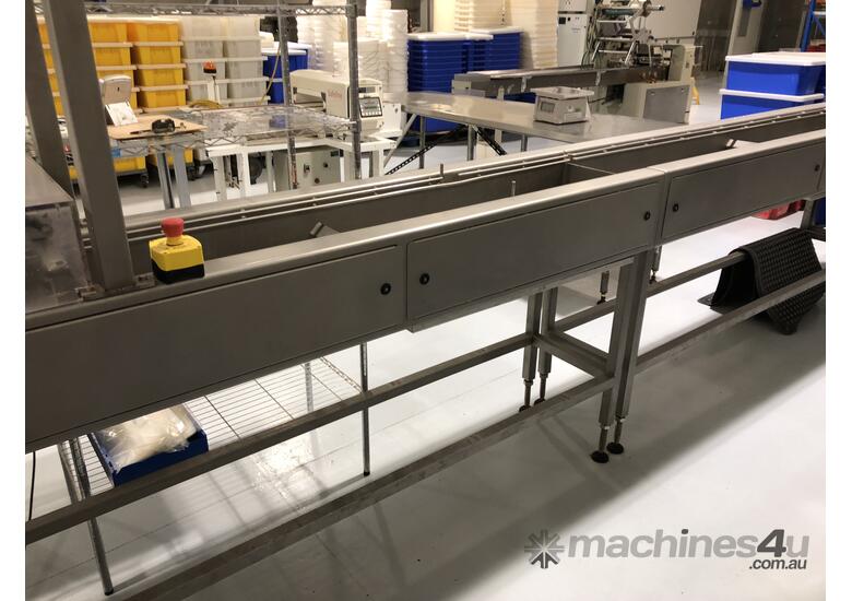 Used Chocolate Moulding Line Comprising of Chocolate Moulder Chain ...