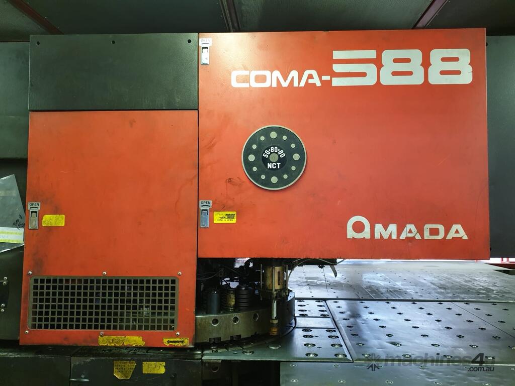 Used Amada Coma 588 Turret Punch Laser combination in MOORABBIN AIRPORT ...