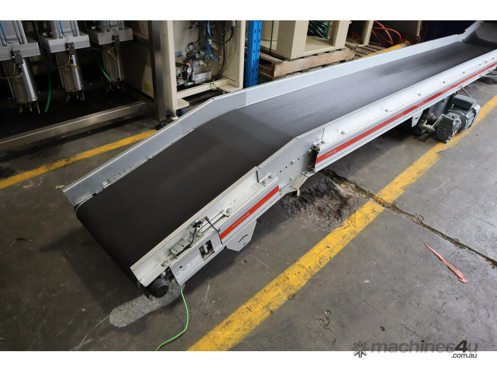 Used Swisslog Motorised Belt Conveyor - 4 95m long - Swisslog Belt ...