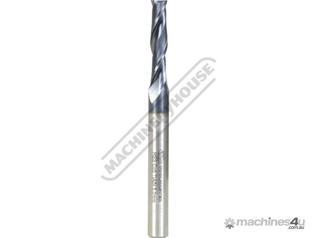 New toolmaster 2FLS-5 5mm HSS Slot Drill Long Series TiAIN Coating ...