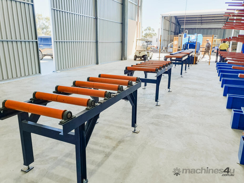 New excision Heavy-Duty Idle Roller Table 3m x 1m - use with Metal Band ...