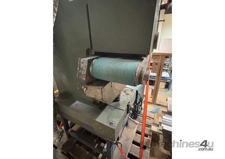 Vintage 1970 woodman HEAVY DUTY WOODMAN 250MM WIDE BELT LINISHER 3 ...