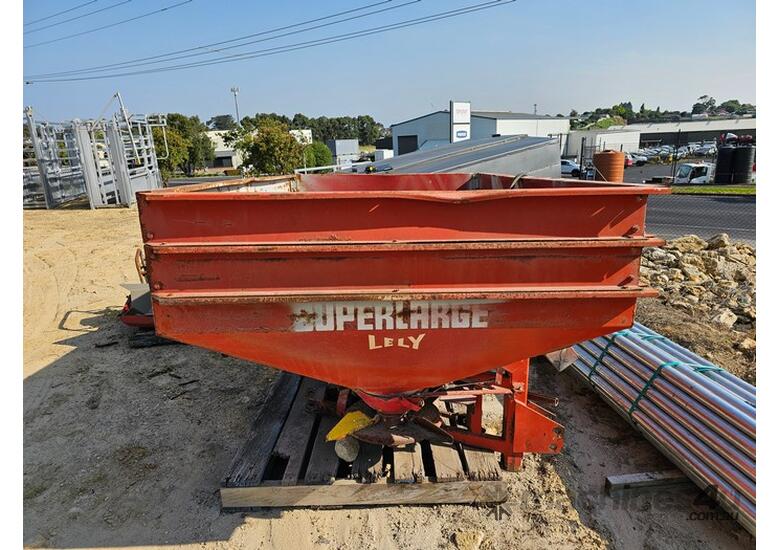 Used lely Lely 3PL Twin Spinner Fertiliser Spreader 3PL Spreader ...