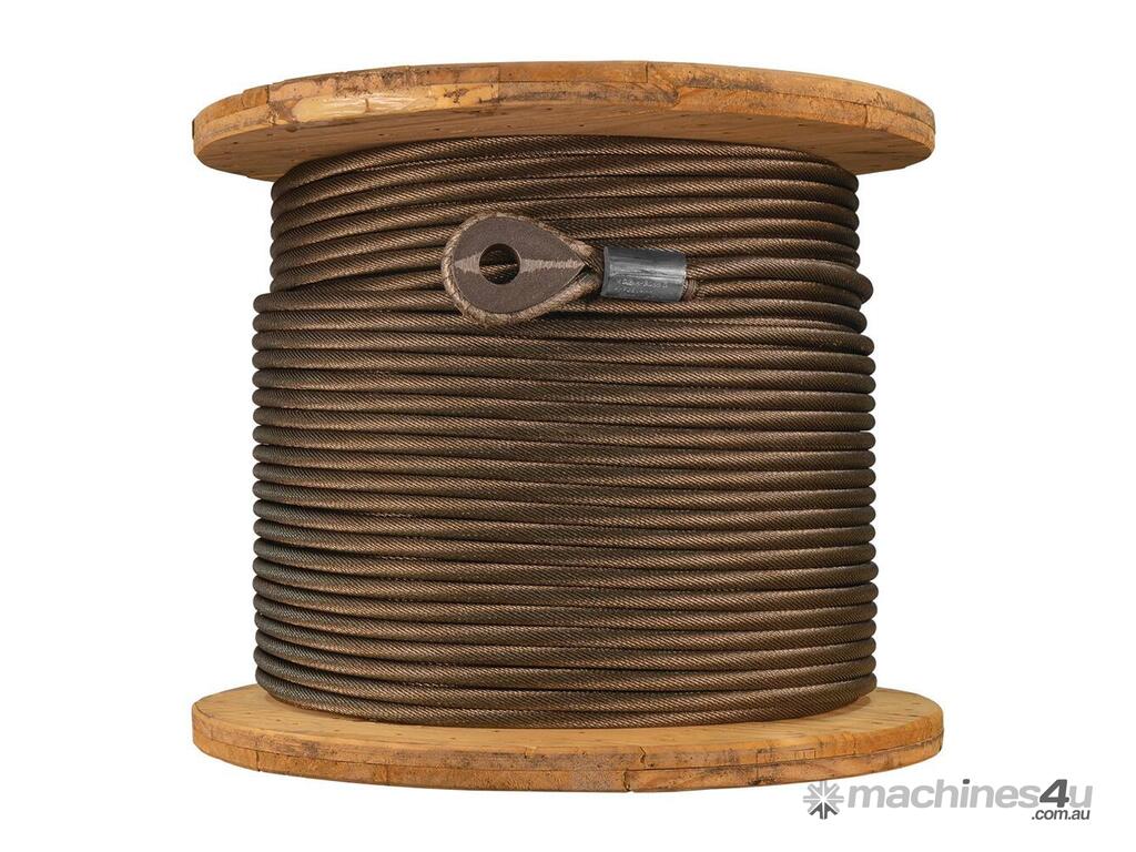 New 2025 Terex Franna Franna Winch rope suitable for AT16 AT18 AT20 AT22 MAC25 Wire Rope Hoist ...