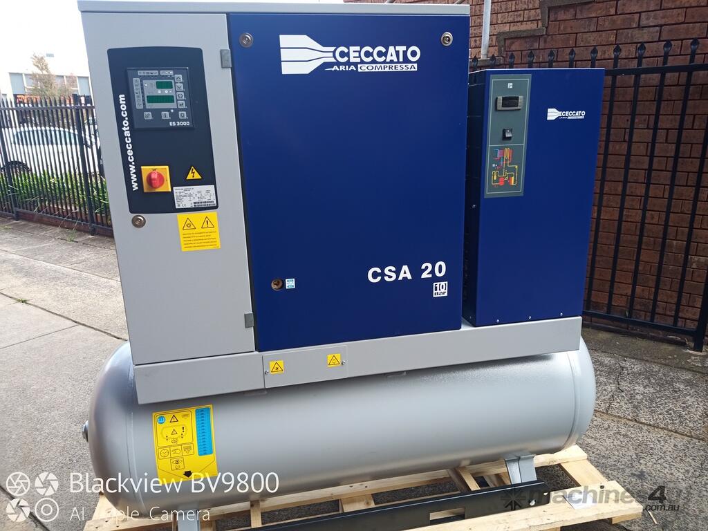 New 2023 ceccato CSA20-500D 25-40Hp Screw Compressor in PEAKHURST, NSW