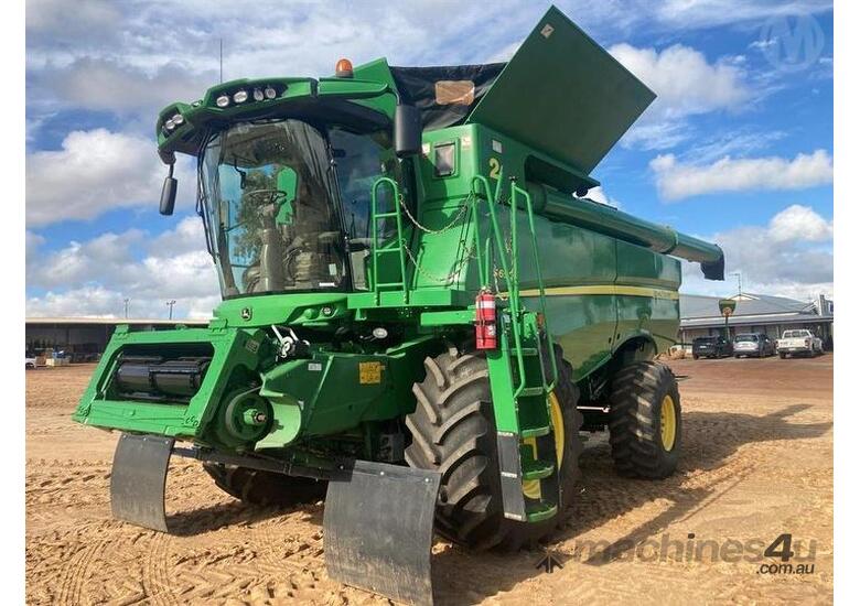 Used John Deere John Deere S690 ON Front Combine Harvester in ...