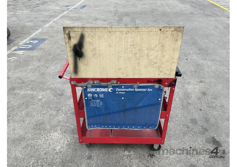 Used 1x Red Portable Tool Trolley with Wheels in , - Listed on Machines4u