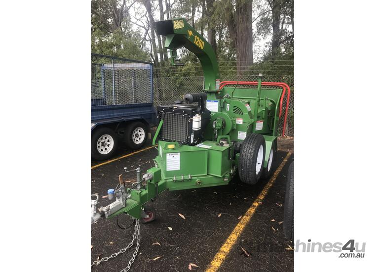 Used 2021 red roo AS NEW - POWERFUL CHIPPER Wood Chippers Shredders ...