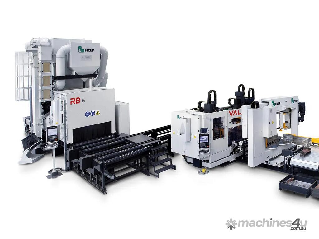 New Ficep FICEP Shotblasting combined with Ficep s drilling and sawing ...