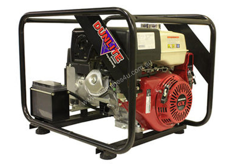 Buy New dunlite 7kVA Dunlite DGUH6ES-2 Honda Powered Generator with ...