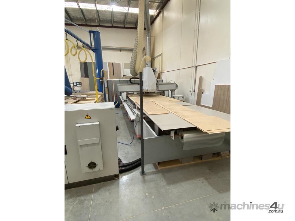 Used 2010 holzher DYNESTIC 7521 Flatbed Nesting CNC in Derrimut, VIC
