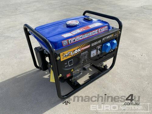 Buy New lion Unused LION GT3800MX 3 2KW Gasoline Generator Generator in ...