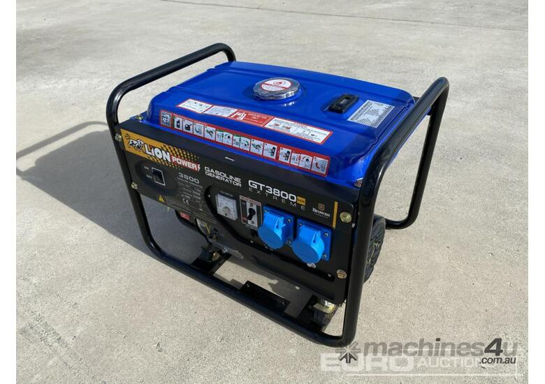 Buy New lion Unused LION GT3800MX 3 2KW Gasoline Generator Generator in ...