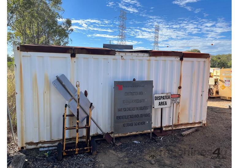 Used Not Specified Unknown UNRESERVED 20ft Shipping Container Tank ...