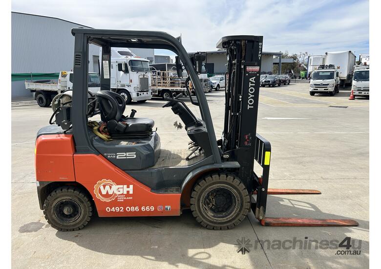 Used 2022 Toyota 2022 Toyota 32-8FG25 Counterbalance Forklift ...