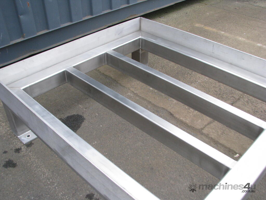 Used Stainless Steel Pallet Raiser Stainless Steel Pallet Raiser ...