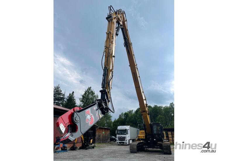 New Aussie Buckets MBI Eagle 3 Rotating Scrap Shear 75T - 85T Excavator ...