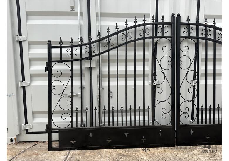 Used Unused 14FT Star Design Iron Gates (1128148) - Listed on Machines4u