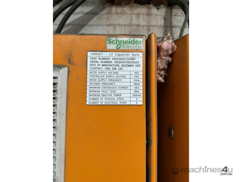 Used 2016 schneider electric Schneider Electric LV Capacitor Bank Power ...