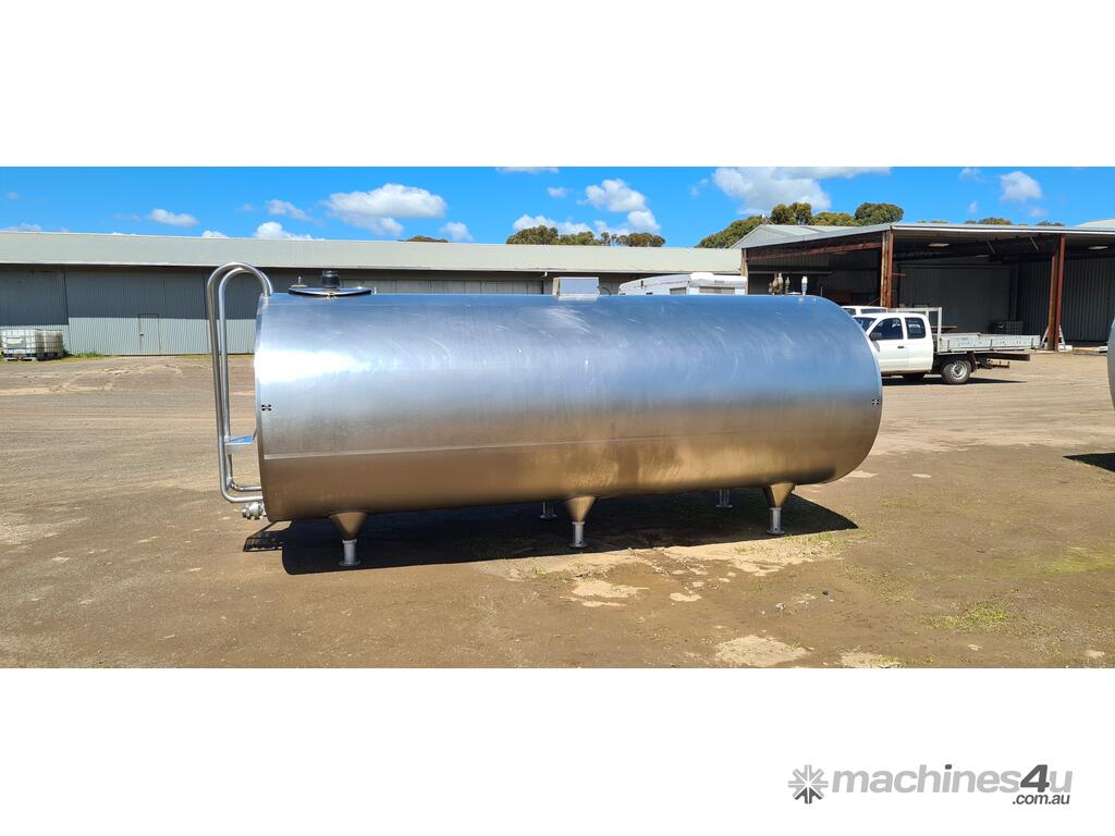 Used alfa laval STAINLESS STEEL TANK MILK VAT 7680lt Stainless Steel ...