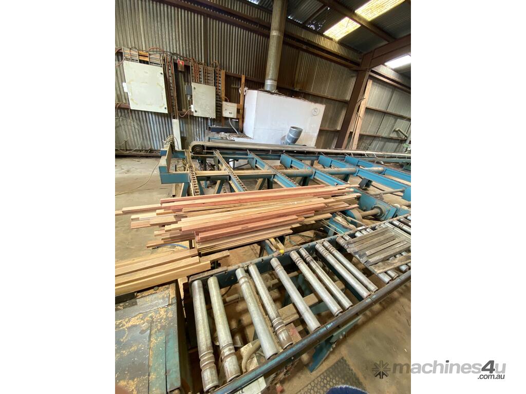Used tieman Outfeed System for Moulders - Australian Made Excellent ...