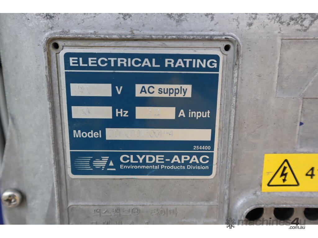 Used clyde apac MINI PULSE Reverse Pulse Dust Collectors (910248)