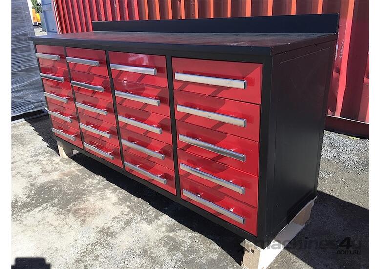 New 20 DRAW WORK BENCH 20 Draw Work Bench Cabinet Work Benches in ...