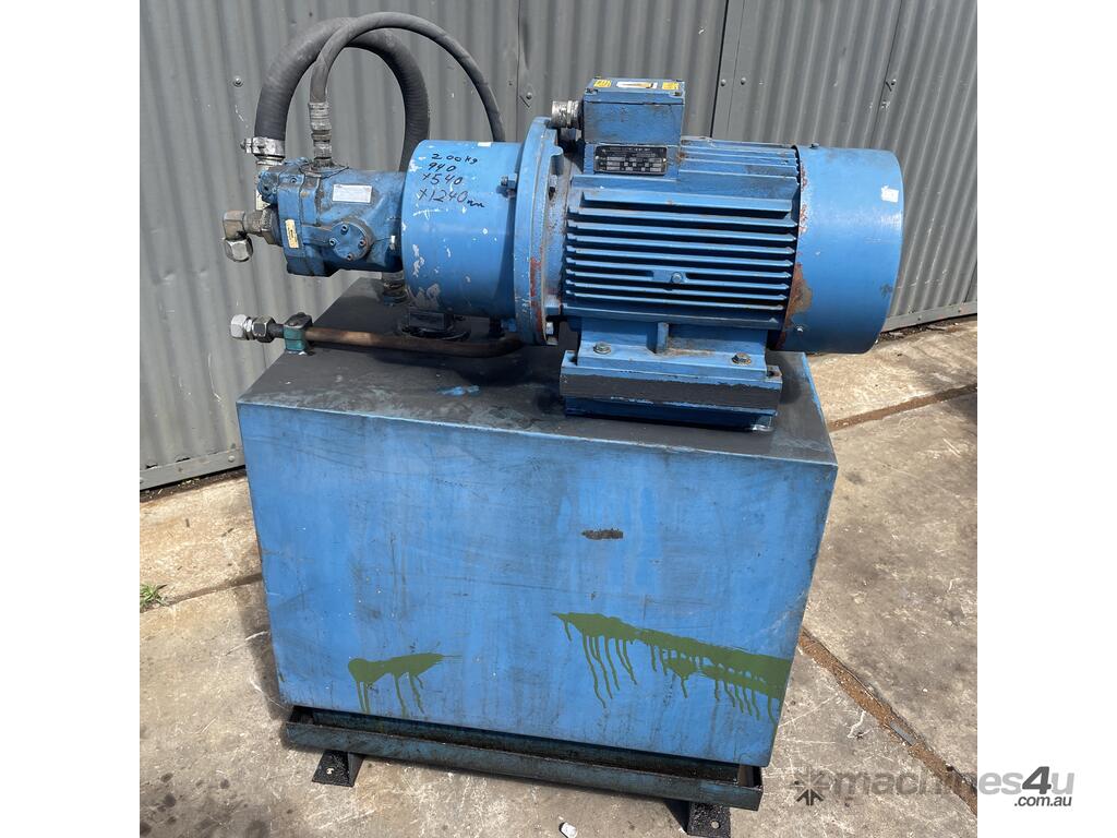 Used Not Specified Unknown Hydraulic 5 5kw power pack VICKERS variable ...
