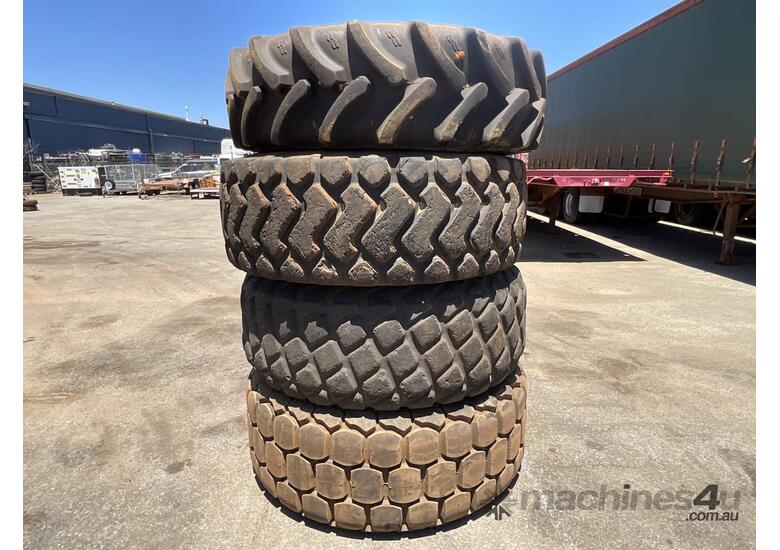 Used 4x Assorted Earthmoving Tyres (1111549) - Listed on Machines4u