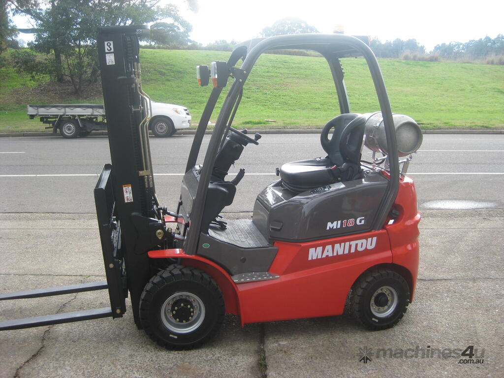 Used 2011 manitou MI18G Counterbalance Forklifts in WETHERILL PARK, NSW