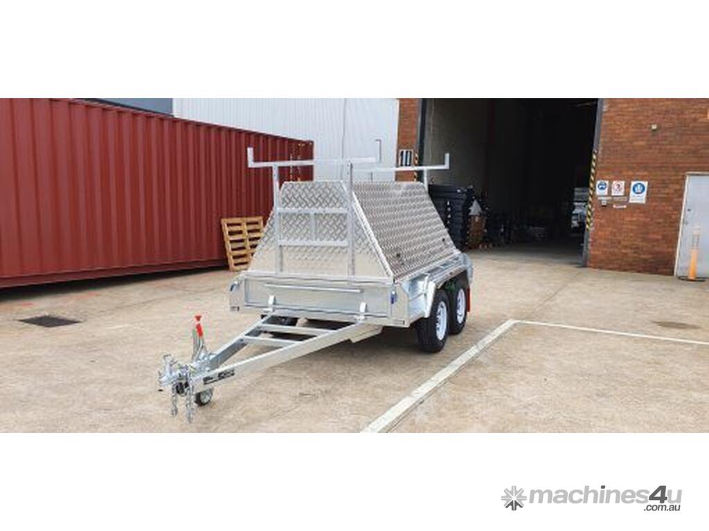 Buy New big man 8x5 Tandem Axle Tradesman Trailer 2 Way Open Doors ...