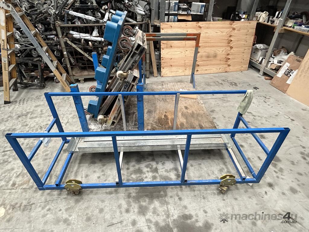 Used 3x Assorted Steel Fabricated Trolleys Trolleys in , - Listed on ...