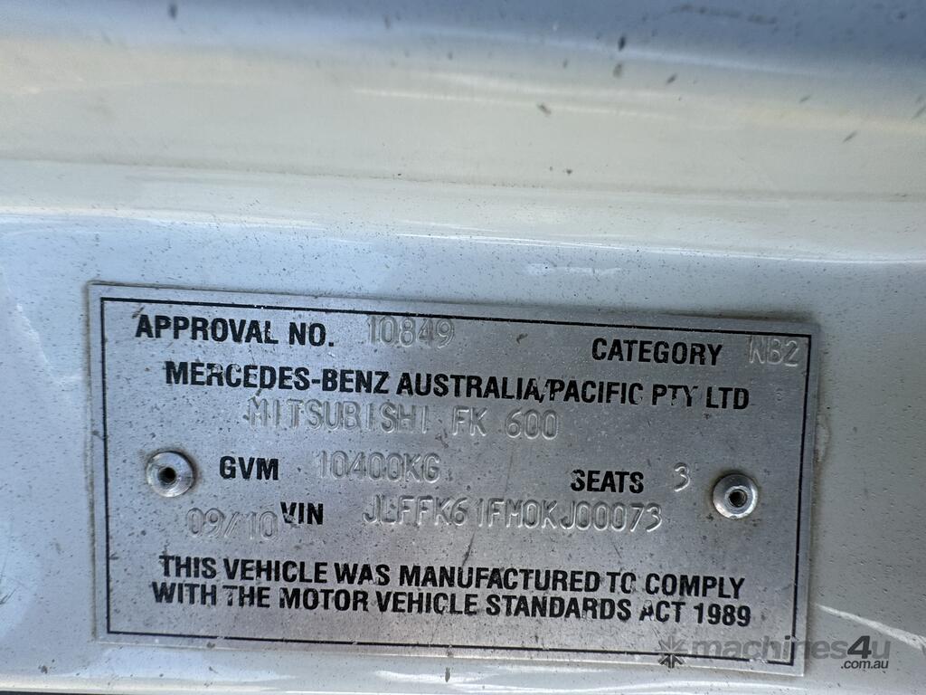 Buy Used 2010 Mitsubishi FIGHTER 6 Beavertail Trucks in INVERELL, NSW ...