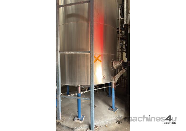 Used Not Specified Unknown Insulated Stainless steel tank 10kl Capacity ...