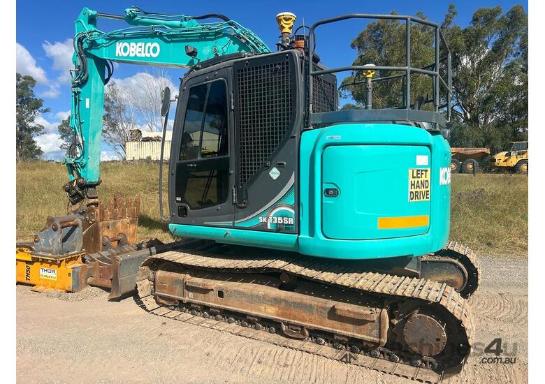 Used 2019 kobelco 2019 Kobelco SK135SR-5 Excavator (1109205) - Listed on Machines4u