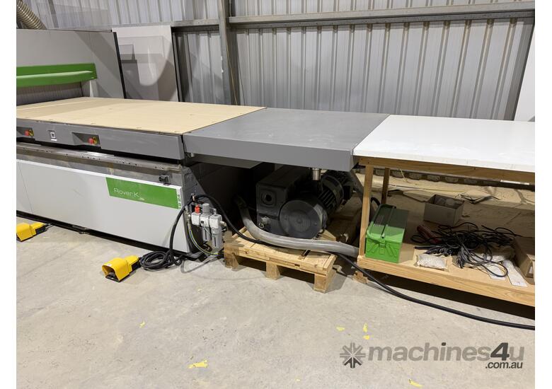 Used 2022 Biesse CNC Machine - Biesse Rover K FT 1224 Sweeper Flatbed ...