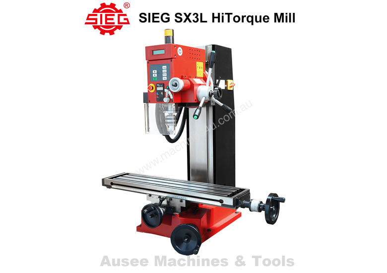 New Sieg SX3L Vertical Mills in DANDENONG, VIC