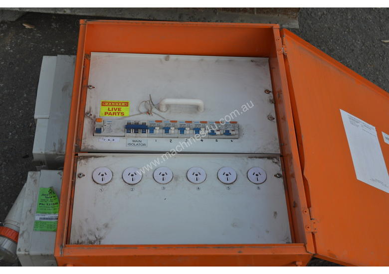 Used 3 Phase Power distribution board 6 Single Distribution Board in ...