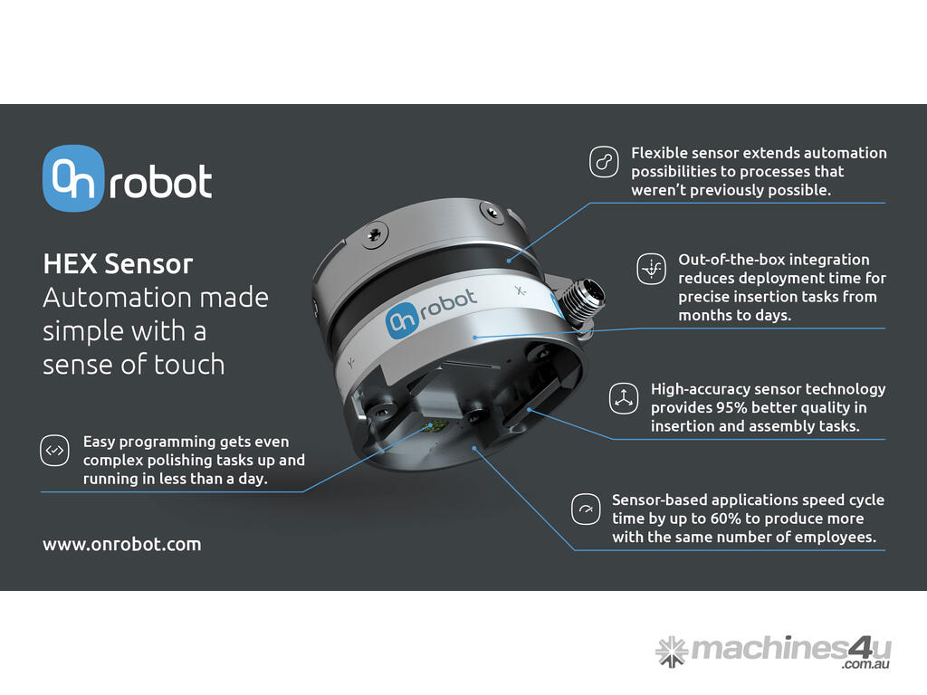 New OnRobot ONROBOT - cobot 6-axis force torque sensors Industrial ... New OnRobot ONROBOT - cobot 6-axis force torque sensors Industrial ...