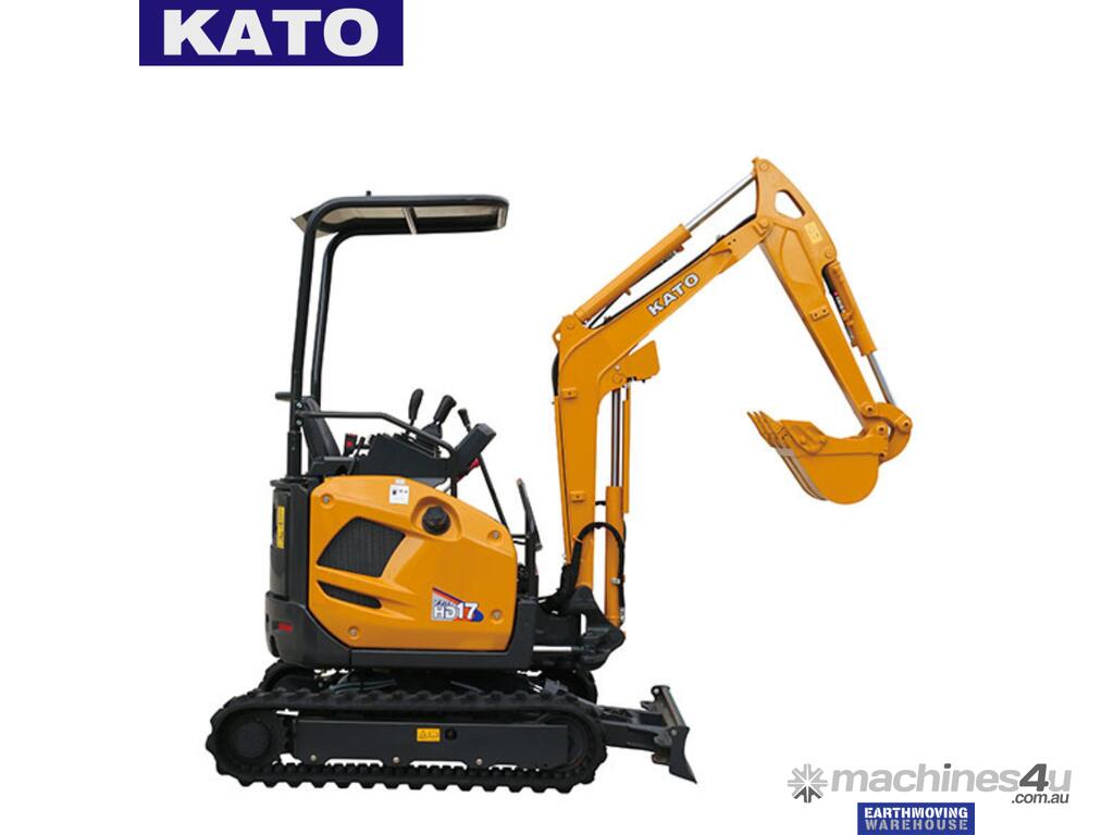 New KATO-WORKS HD17V5 Excavator in BOONDALL, QLD