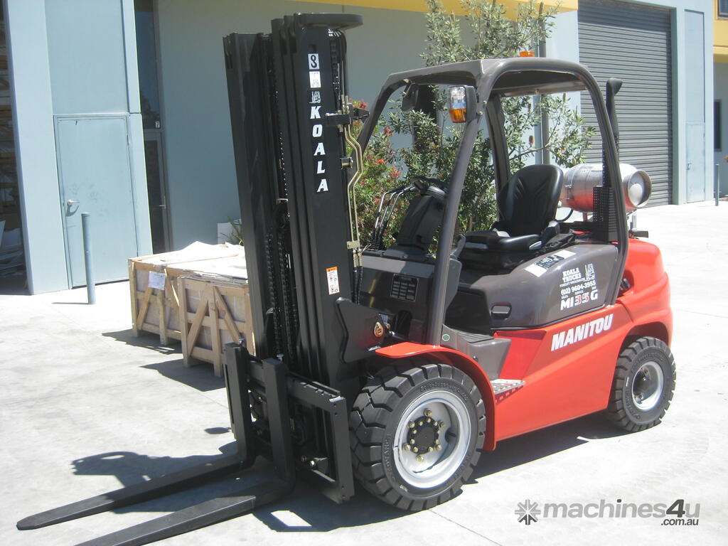 Used 2016 manitou MI35G Counterbalance Forklifts (950705)