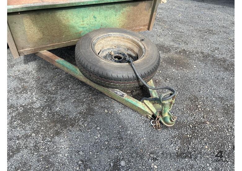 Buy Used 1991 Mighty Trailers 1991 Mighty Trailers Single Axle Box ...