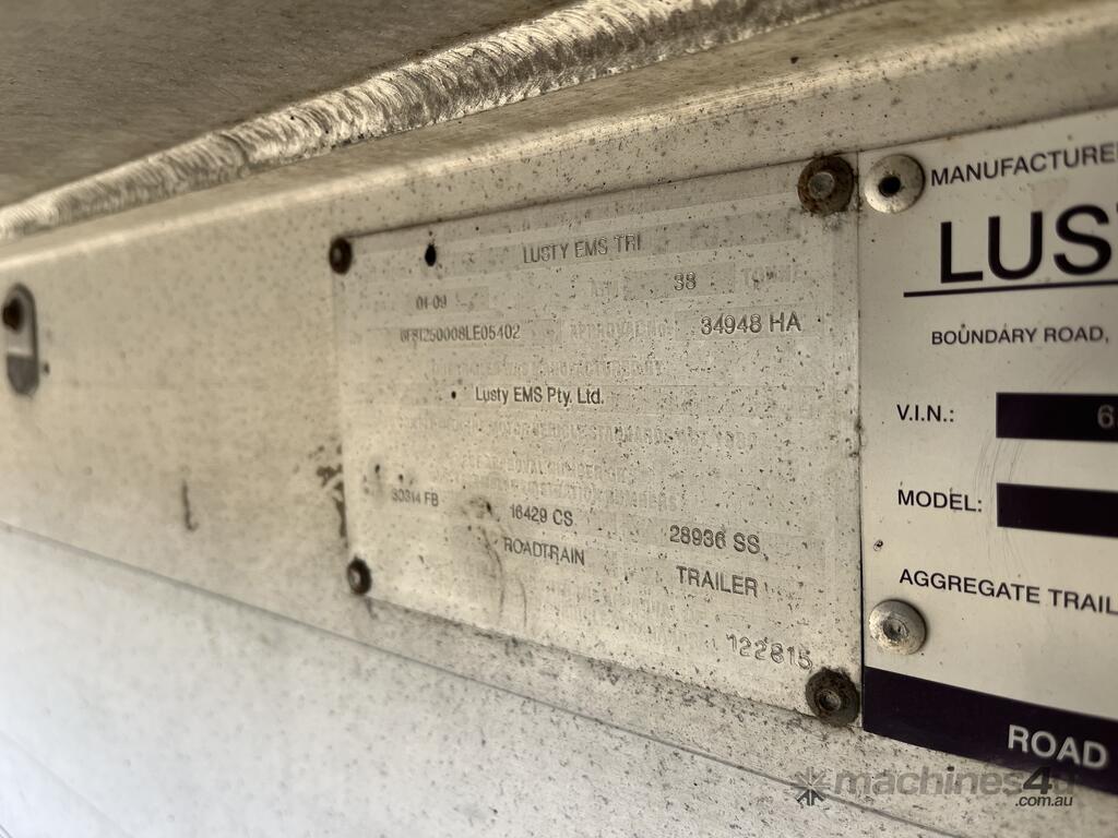 Buy Used 2009 lusty ems TRI Trailers (1144650) - Listed on Machines4u